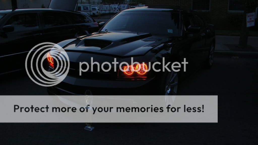 FS: Charger headlights with AAC CCFL Red Halos | Charger Forums