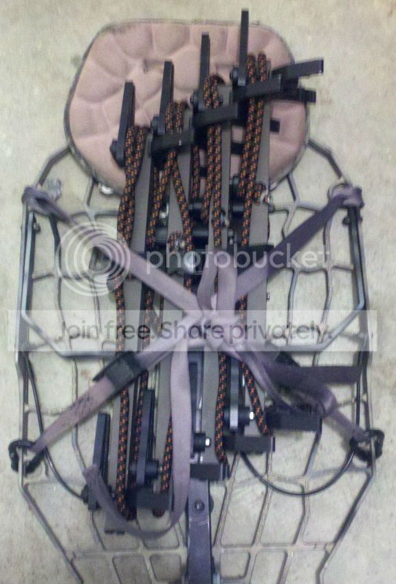 Attaching/ Packing sticks on a Lone Wolf stand- How I do it | Archery ...