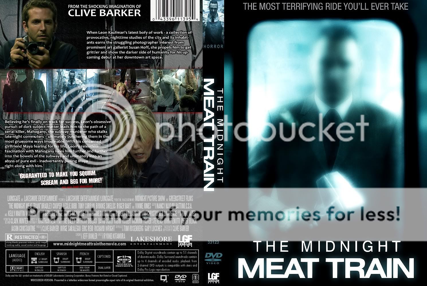 1377. The Midnight Meat Train (2008) | Alex's 10-Word Movie Reviews