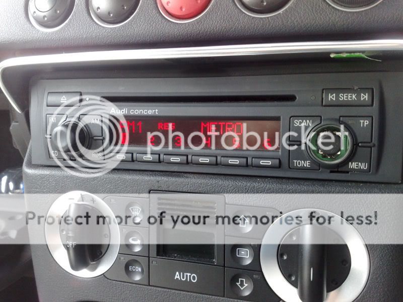 TT Concert 2 question | Audi TT Forum