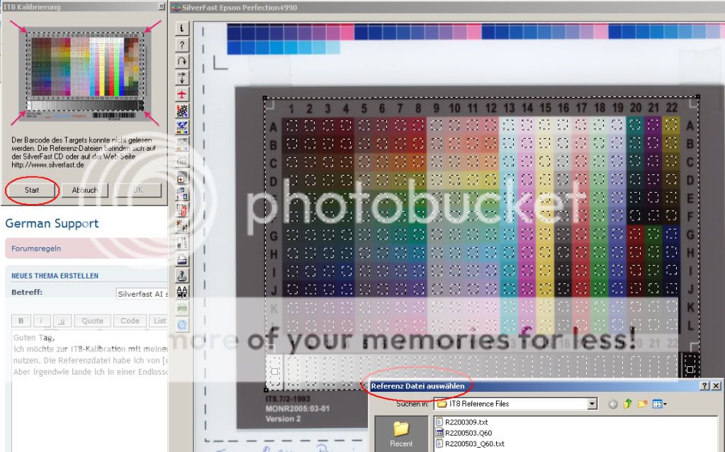 Silverfast AI studio: IT8 Kalibration - LaserSoft Imaging