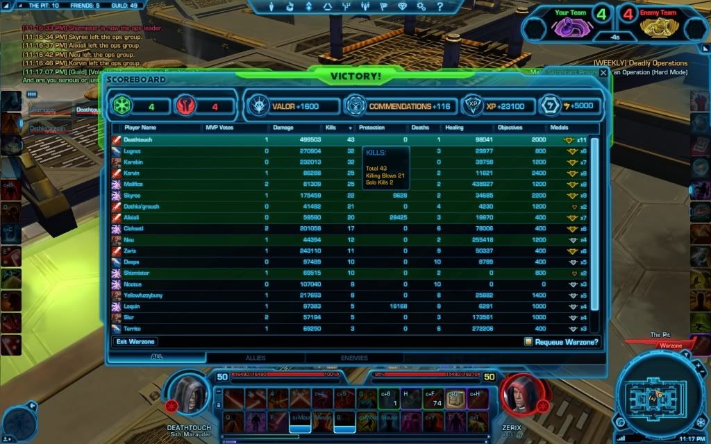 Damage check - Sentinel / Marauder - SWTOR | Forums